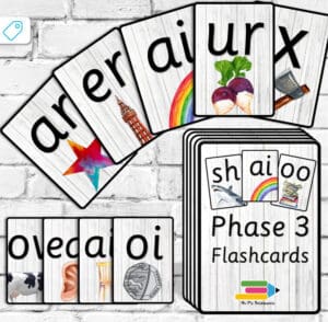 Printable Phonics Flashcard (Bundle) | Mr P's Resources