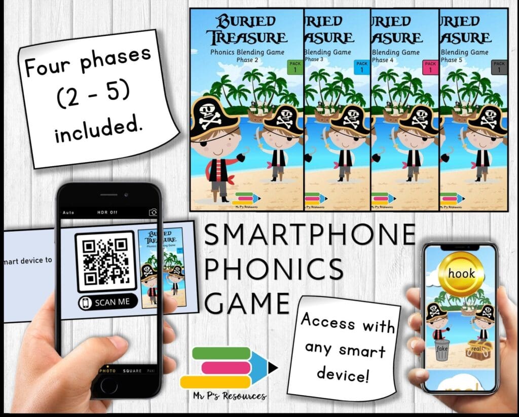 Buried Treasure (Smartphone Version) | Mr P's Resources