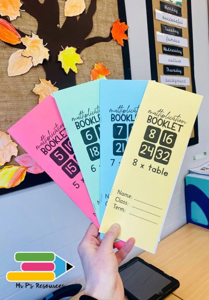 Multiplication Booklets (2 - 12) | Mr P's Resources
