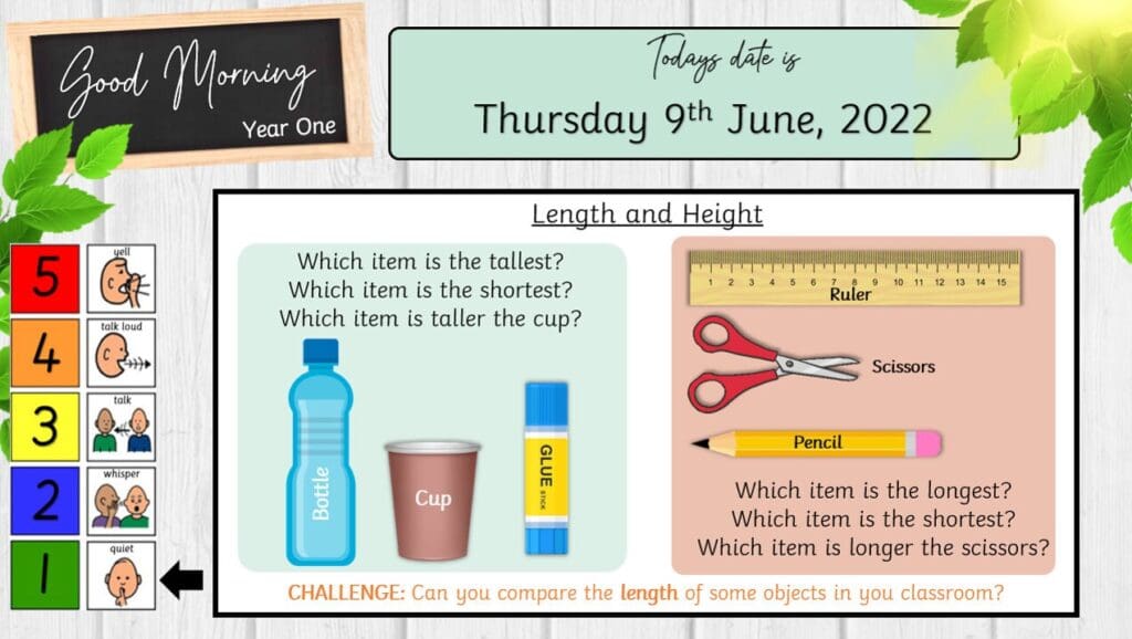 Morning Activities for Year 1 (Summer 2) | Mr P's Resources