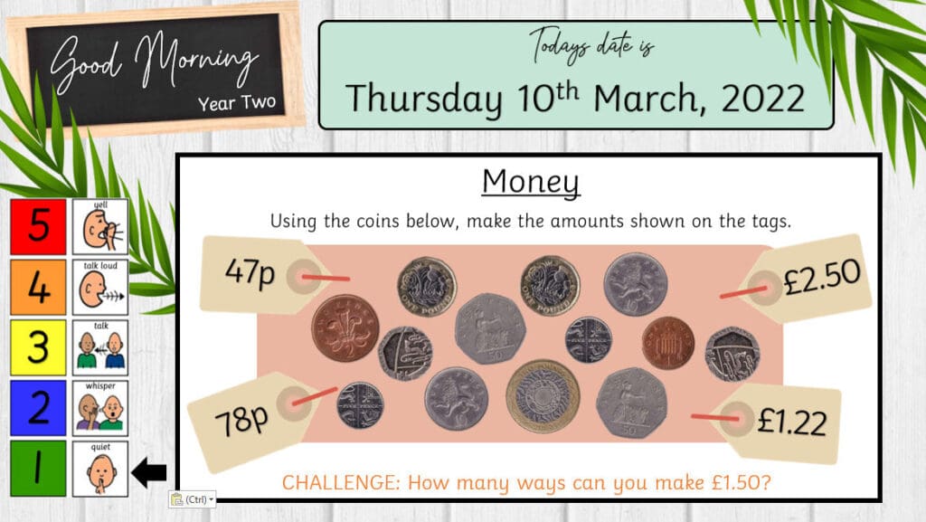 Morning Activities Year 2 | Mr P's Resources