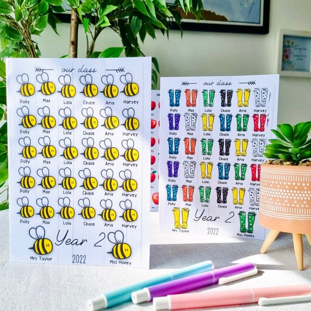 Editable Class Card 2024 (5 designs included) | Mr P's Resources