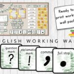 English Working Wall Pack | Mr P's Resources