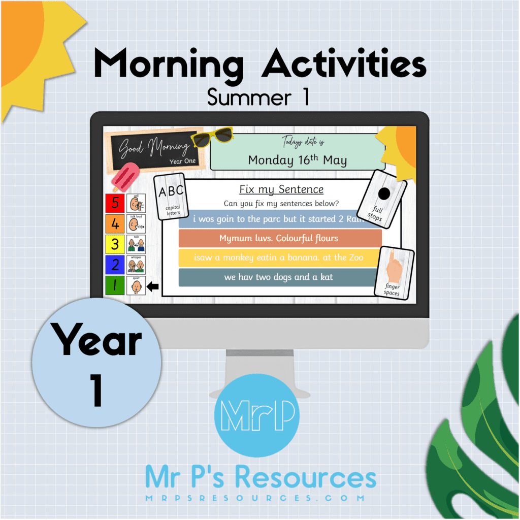 Year 1 | Mr P's Resources