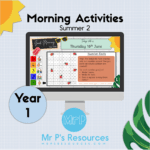 Morning Activities Year 1 - Whole Year Pack | Mr P's Resources