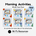Morning Activities for Year 6 | Mr P's Resources