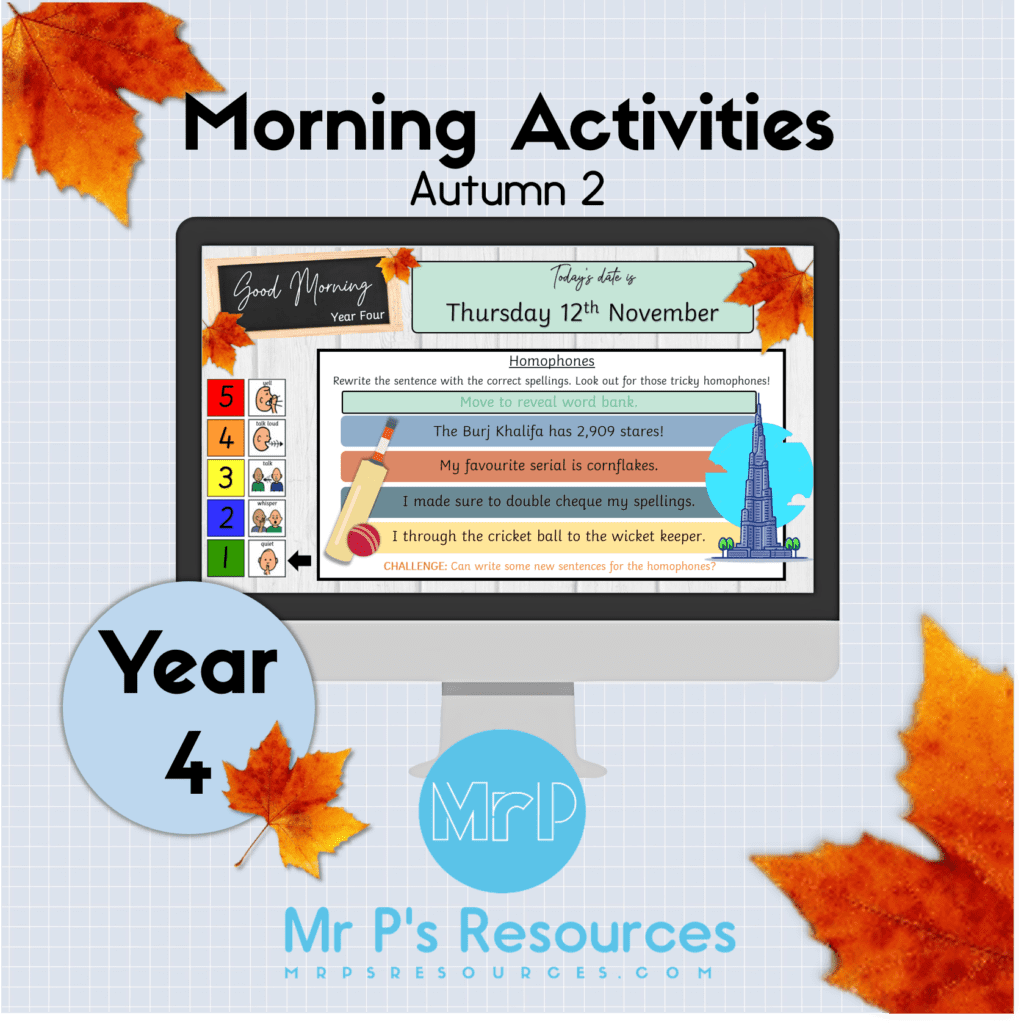 Year 4 | Mr P's Resources