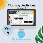 Morning Activities for Year 6 | Mr P's Resources