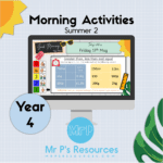 Morning Activities for Year 6 | Mr P's Resources