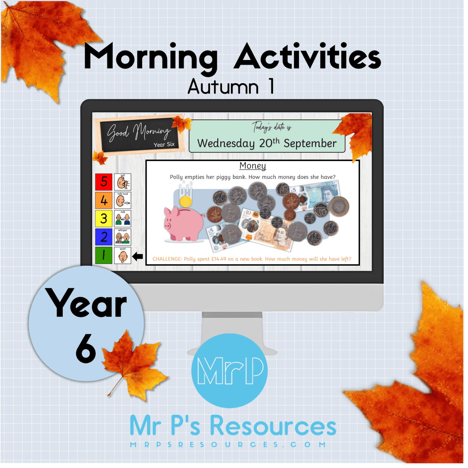 Morning Activities for Year 6 | Mr P's Resources
