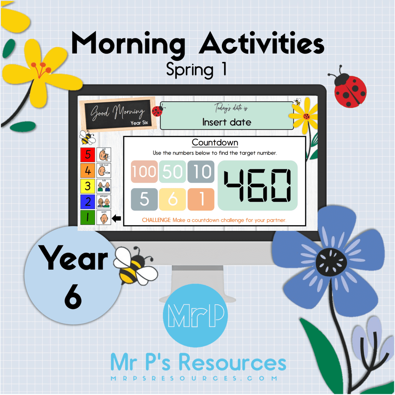 Morning Activities for Year 6 (Spring 1) | Mr P's Resources